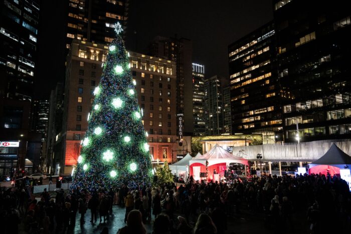 Amacon's 16th Annual Vancouver Tree Lighting